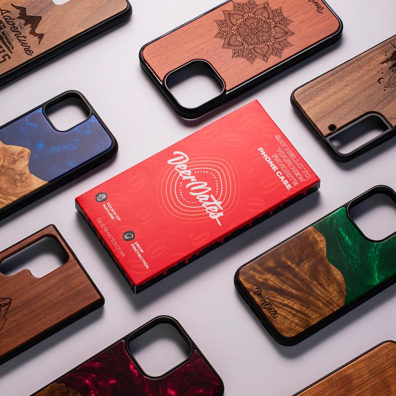 ShockProof Wooden phone cases for Samsung | DeerMates